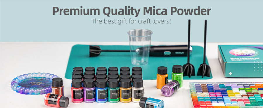 How to Use Mica Powder in Resin – iSTOYO